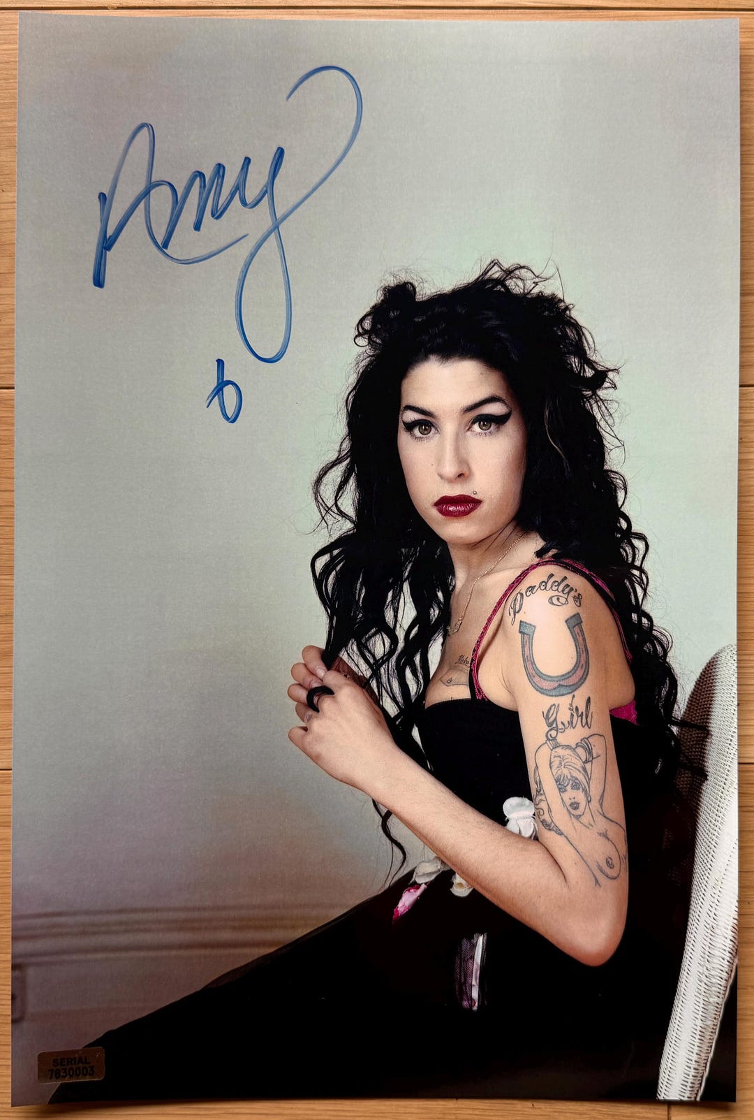 Amy Winehouse Signed Autographed 8x12 Inch Photo + COA - Etsy