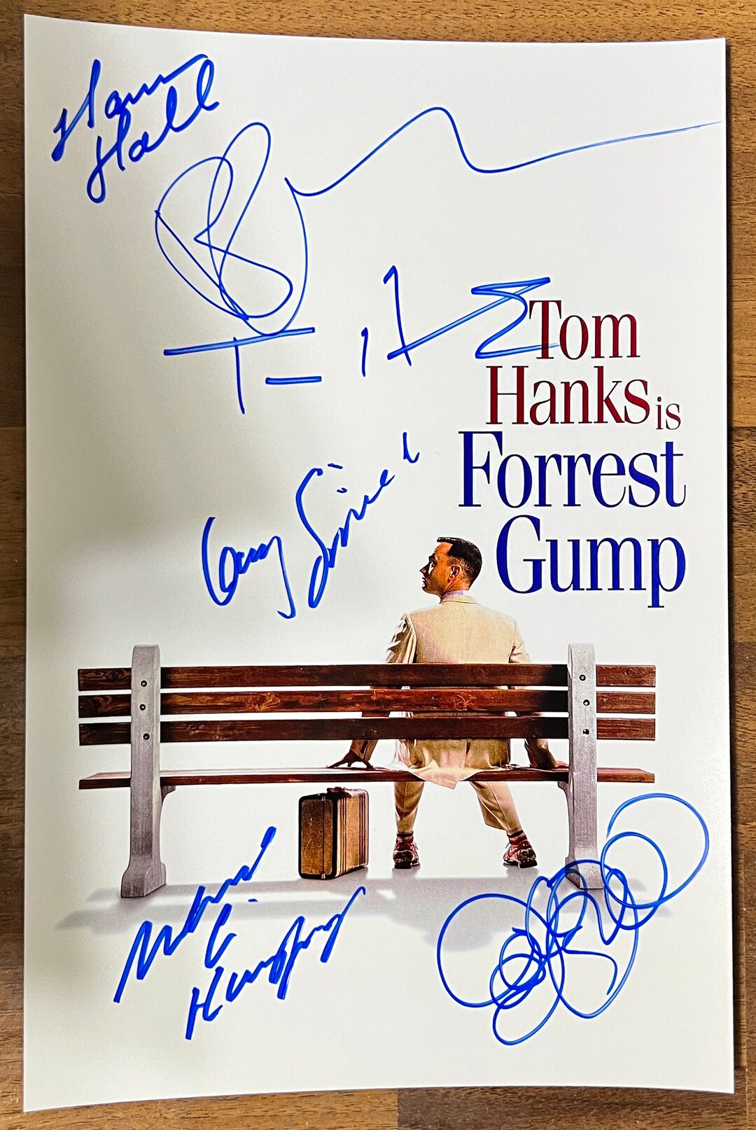 Forrest Gump Cast Signed Autographed 8x12 Inch Photo + COA - Etsy