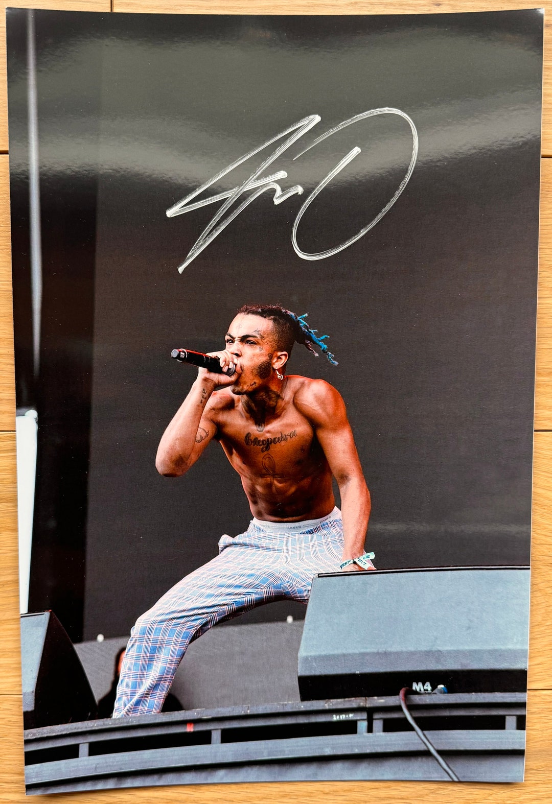 Xxxtentacion Signed Autographed 8x12 Inch Photo COA - Etsy
