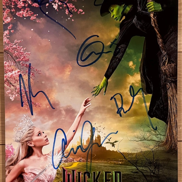 Wicked Signed Poster - Etsy