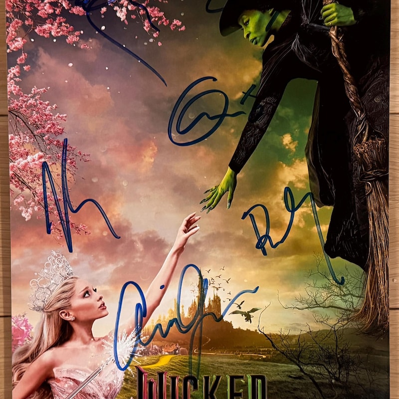 Wicked Signed Poster - Etsy