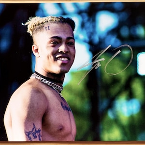 Xxxtentacion Signed Autographed 8x12 Inch Photo + COA - Etsy
