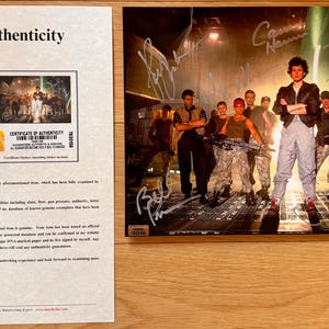 Aliens 1986 Complete Cast Signed Autographed 8x12 Inch Photo + COA - Etsy