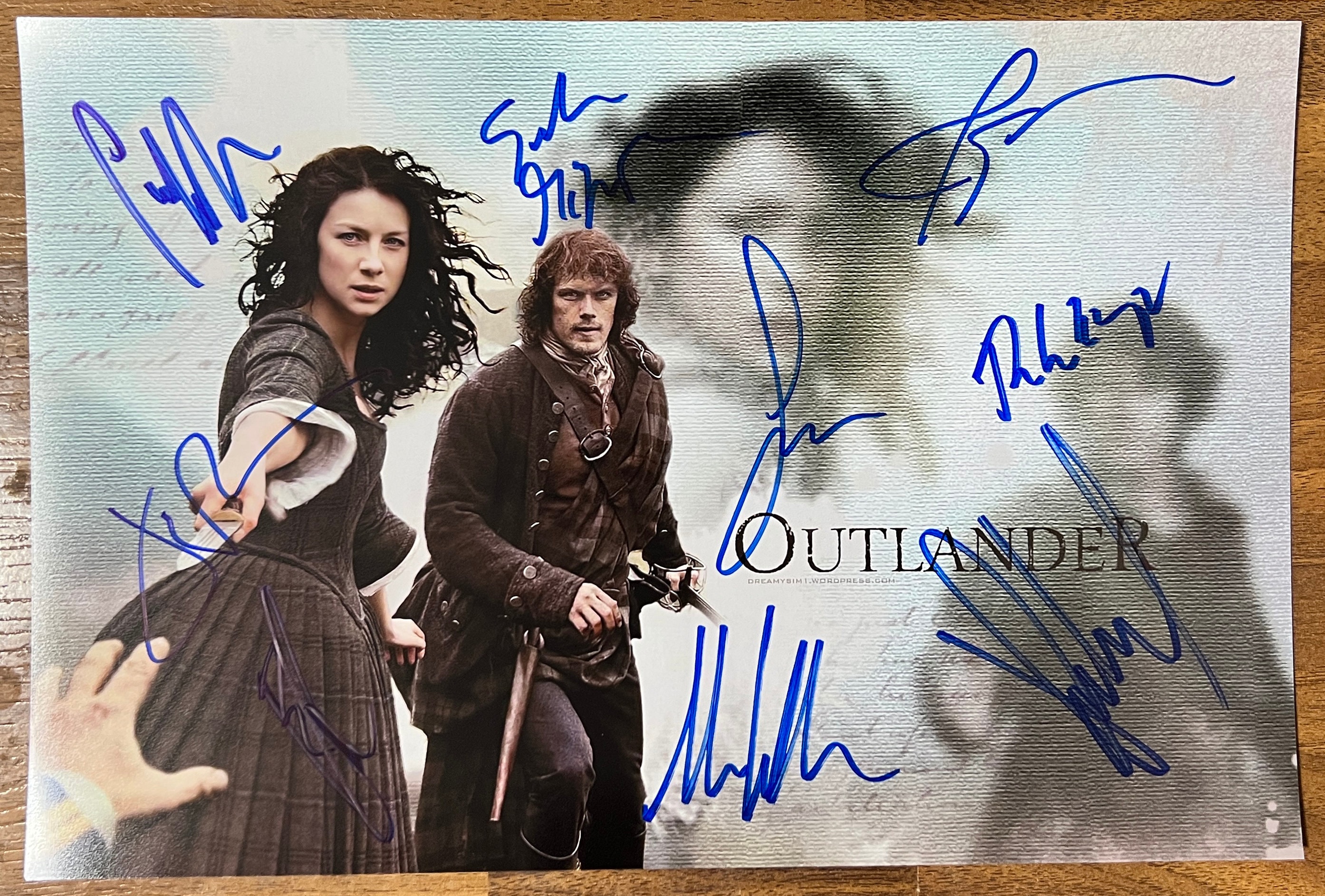 Outlander Full Cast Signed Autographed 8x12 Inch Photo COA - Etsy