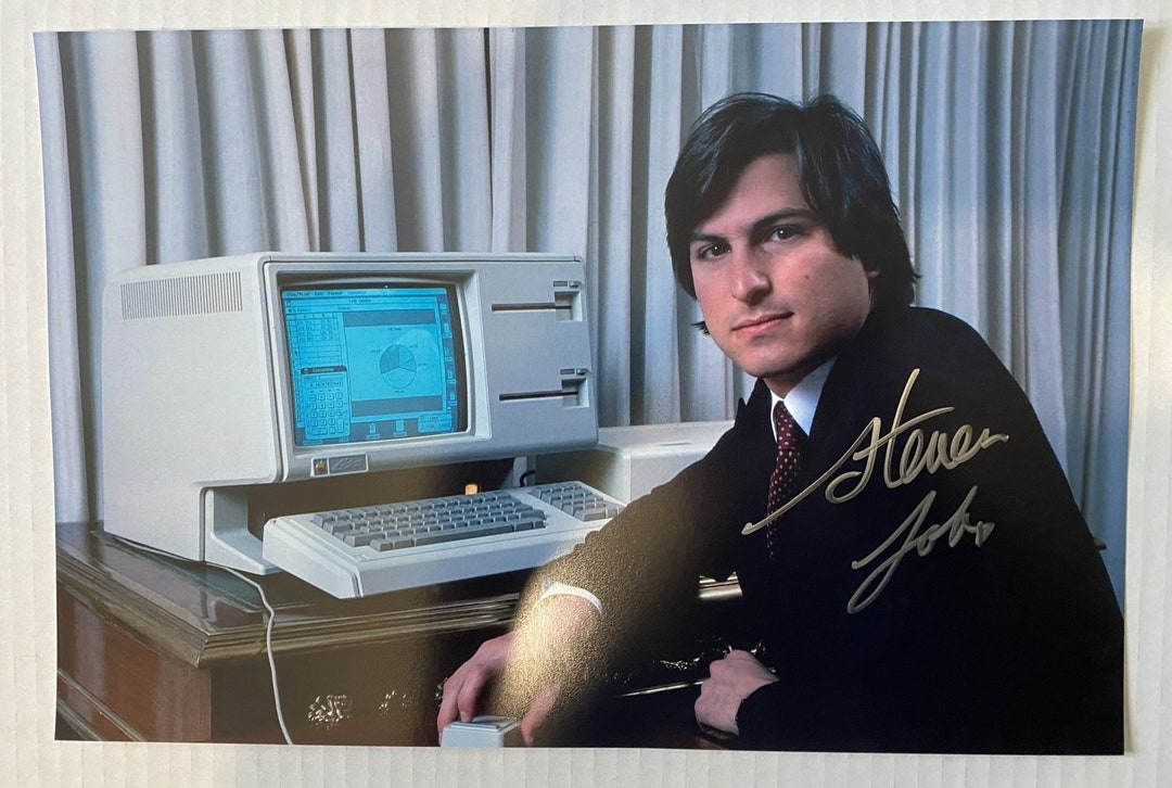 Steve Jobs Signed Autographed 8x12 Photo Photograph APPLE CEO Autographs - Etsy