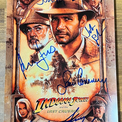 Indiana Jones and the Last Crusade Movie Script Signed - Etsy