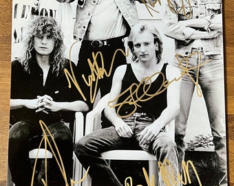 Def Leppard Custom Guitar - Etsy