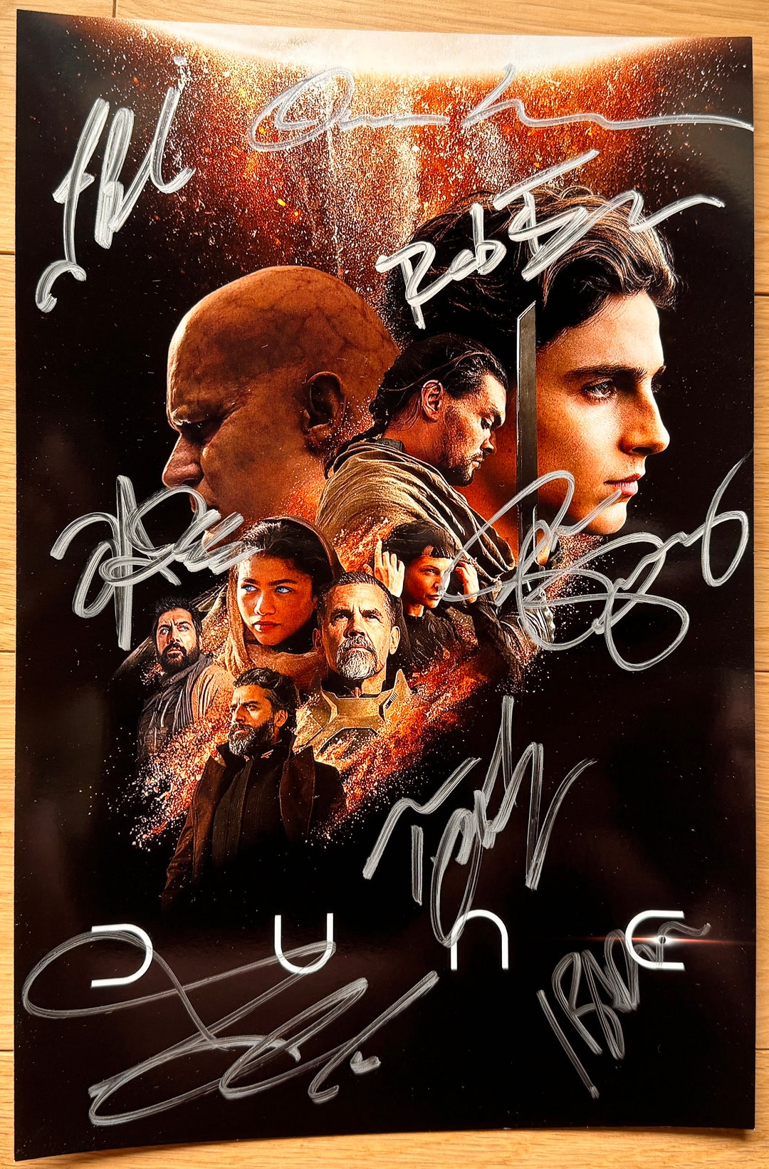 Dune Full Cast Signed Autographed 8x12 Inch Photo + COA - Etsy