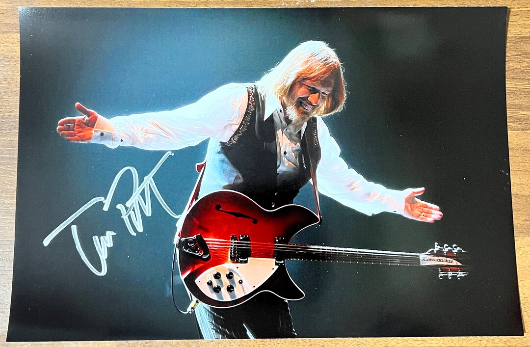 Tom Petty Signed Autographed 8x12 Inch Photo + COA - Etsy