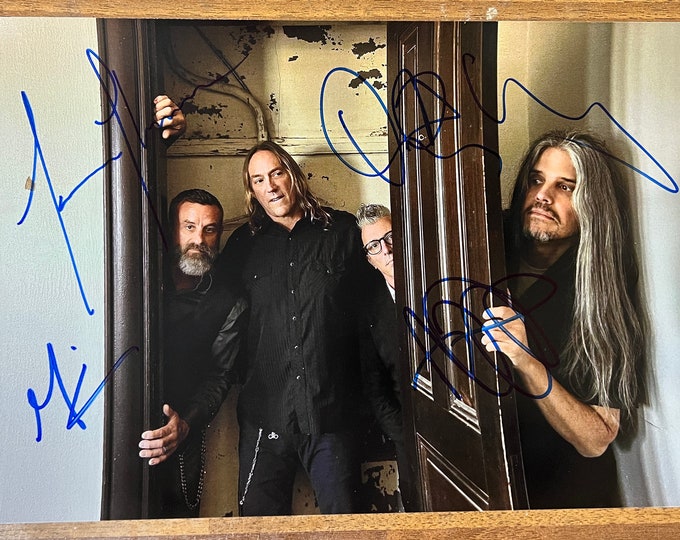 TOOL Full Band Signed Autographed 8x12 Inch Photo COA - Etsy