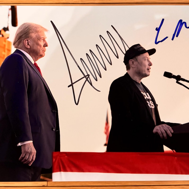 Donald Trump Signed Memorabilia - Etsy