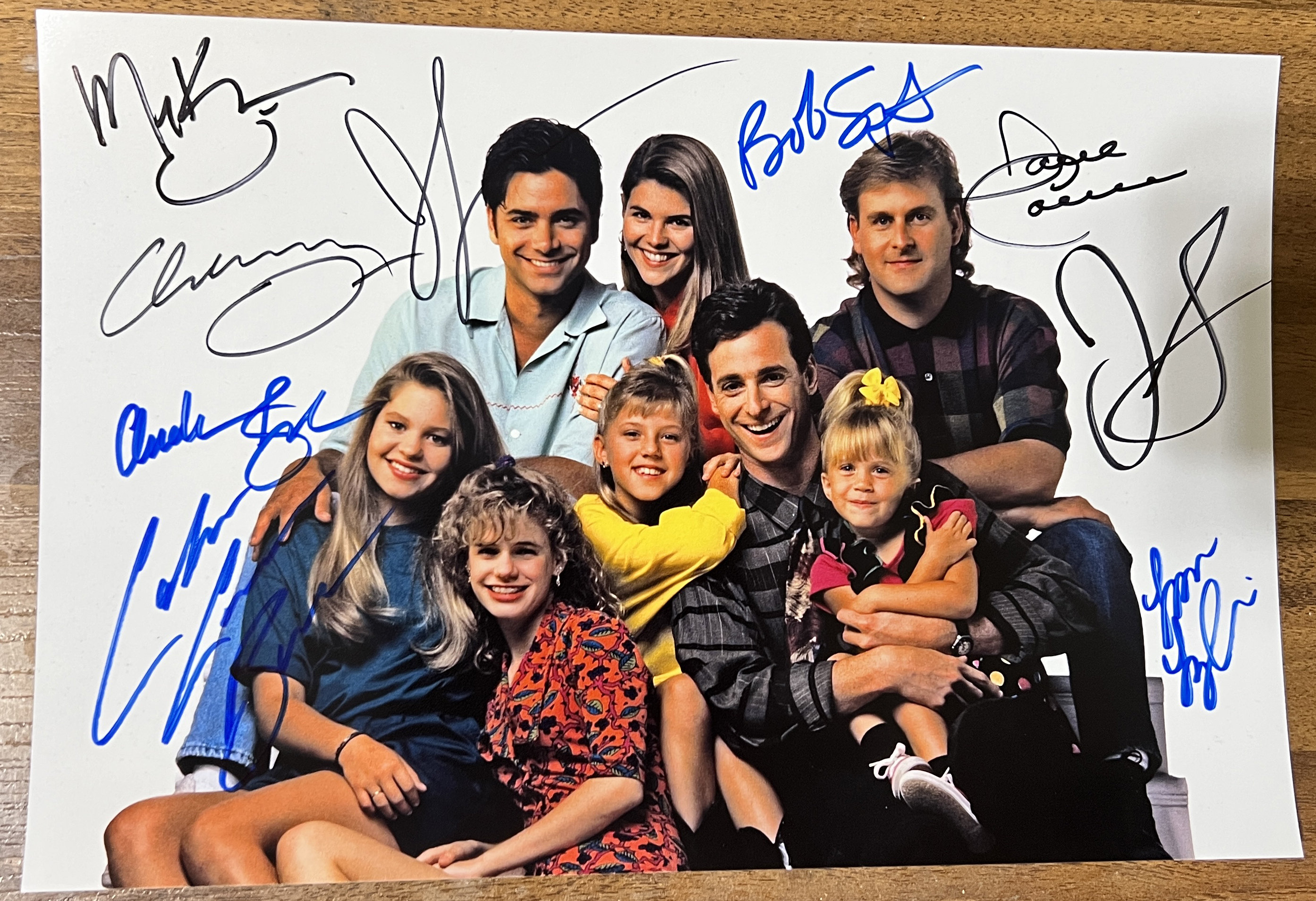 Full House Complete Cast Signed Autographed 8x12 Inch Photo - Etsy