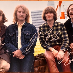 Creedence Clearwater Revival Band Signed Autographed 8x12 Inch Photo ...