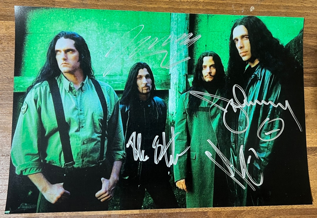 Type O Negative Full Band Signed Autographed 8x12 Inch Photo + COA - Etsy