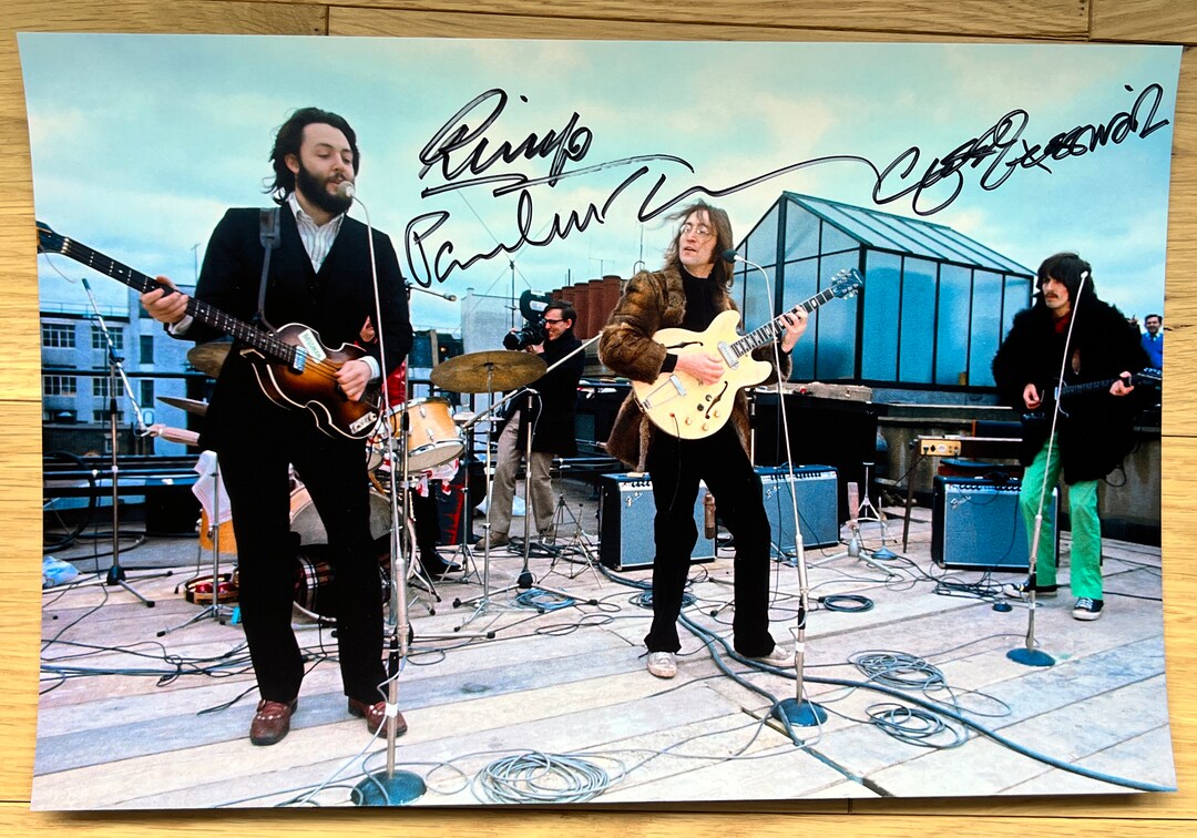 The Beatles Signed Autographed 8x12 Photo Photograph - Etsy