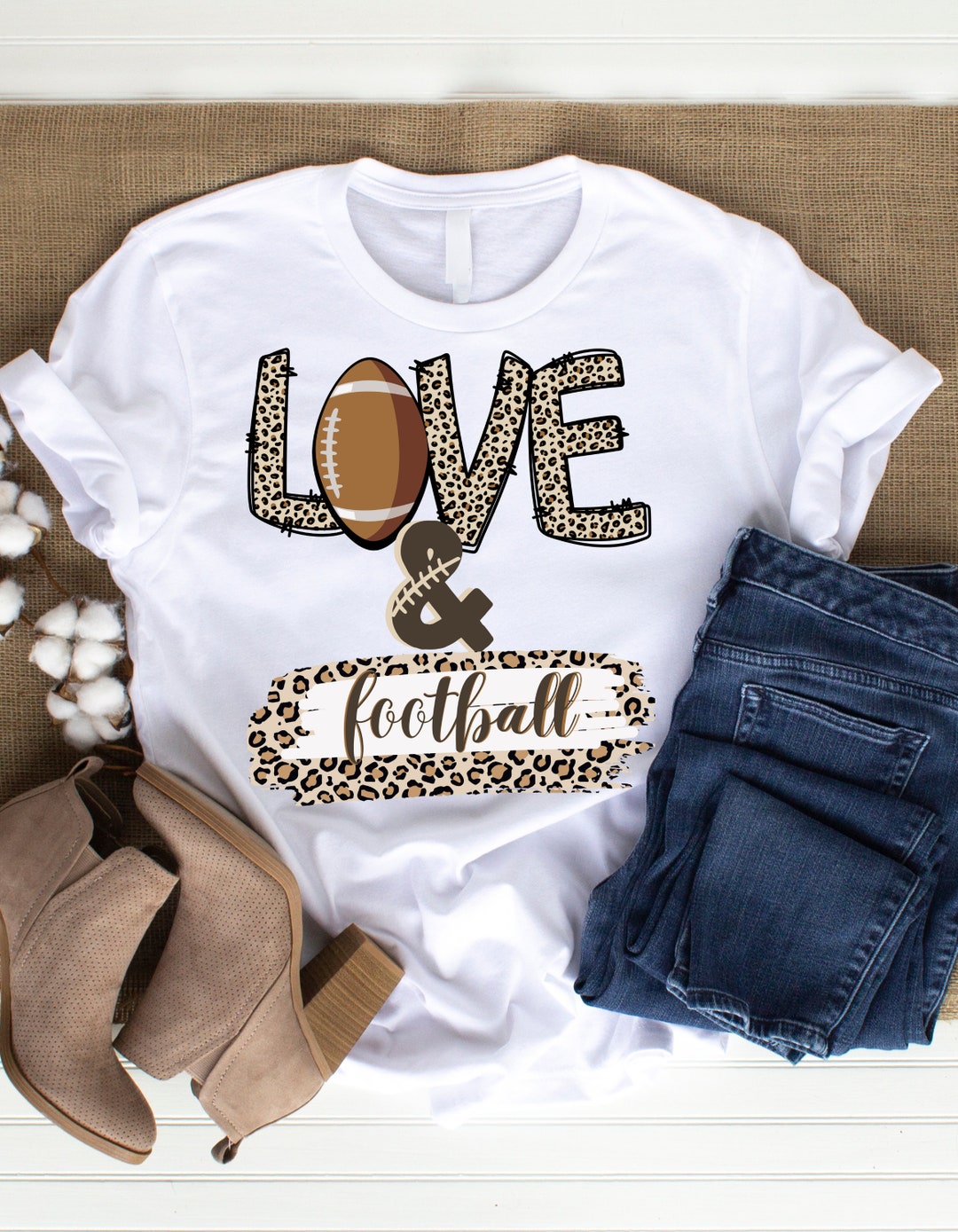 Love and Football SVG PNG Digital File - Etsy