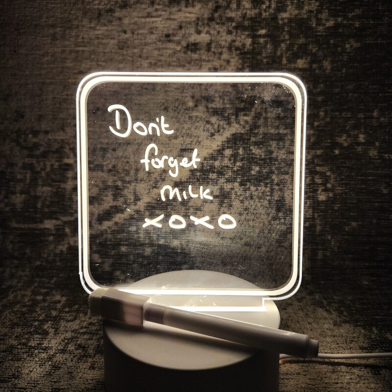 Led Note Board - Etsy