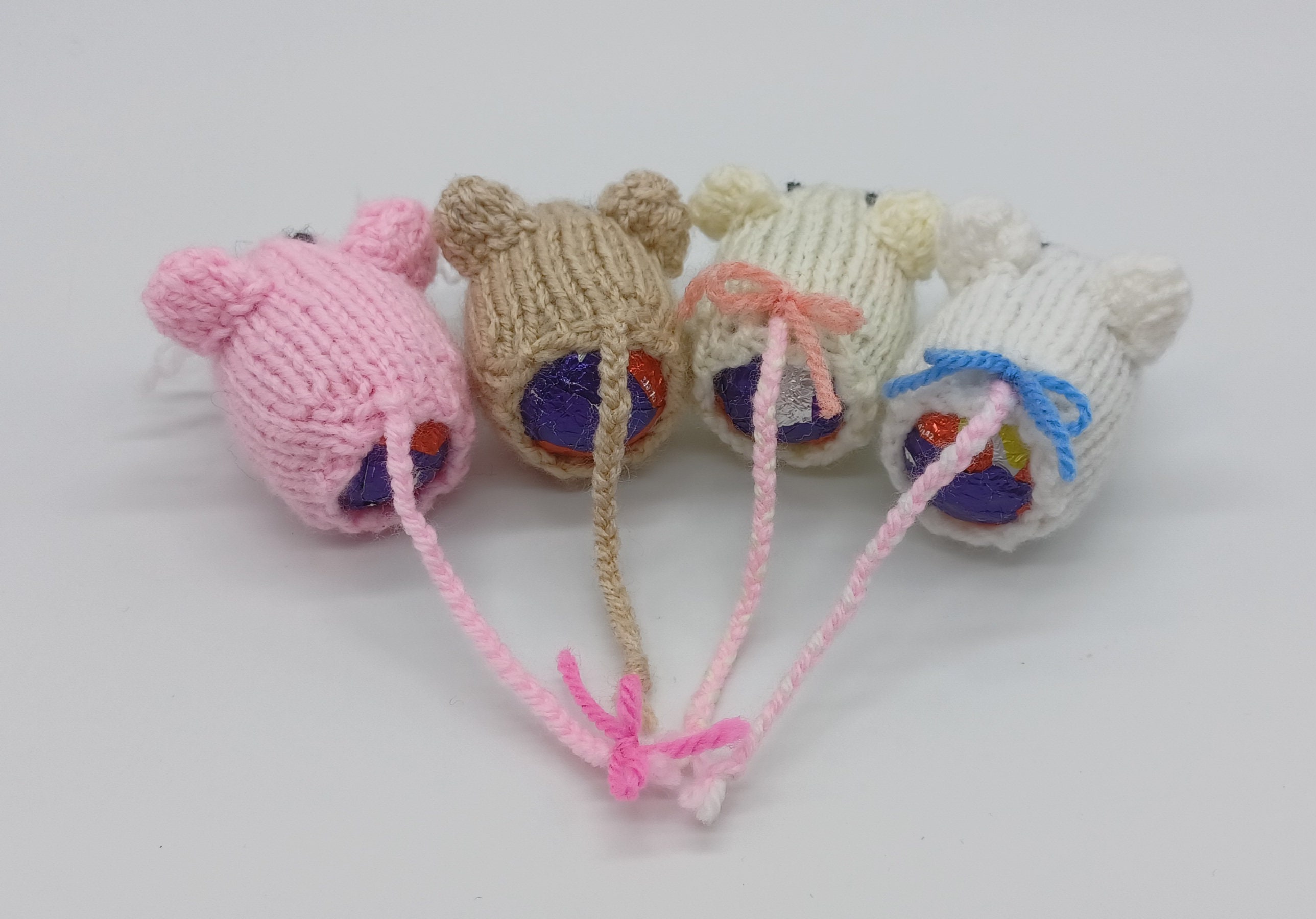 PDF Little Mouse Family Creme Egg Cover Knitting Pattern DK Gift ...