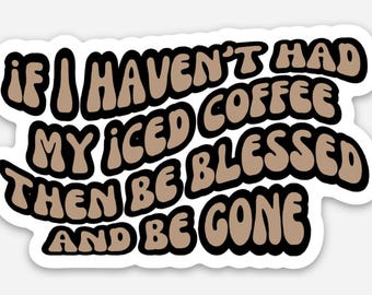 Iced Coffee Pink Skeleton Sticker Laptop Phone Kindle Cup Decal - Etsy