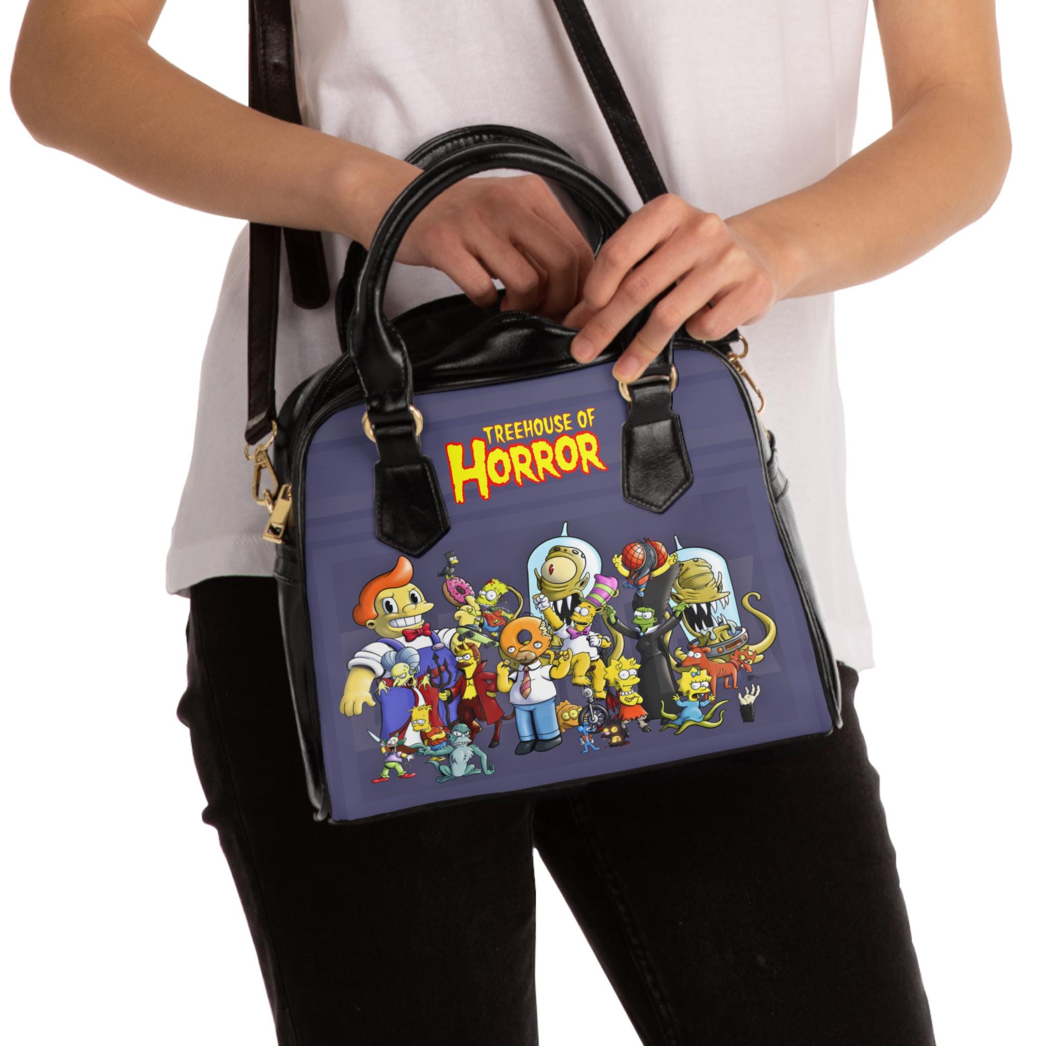 The Simpsons Treehouse of Horror Shoulder Handbag - Etsy