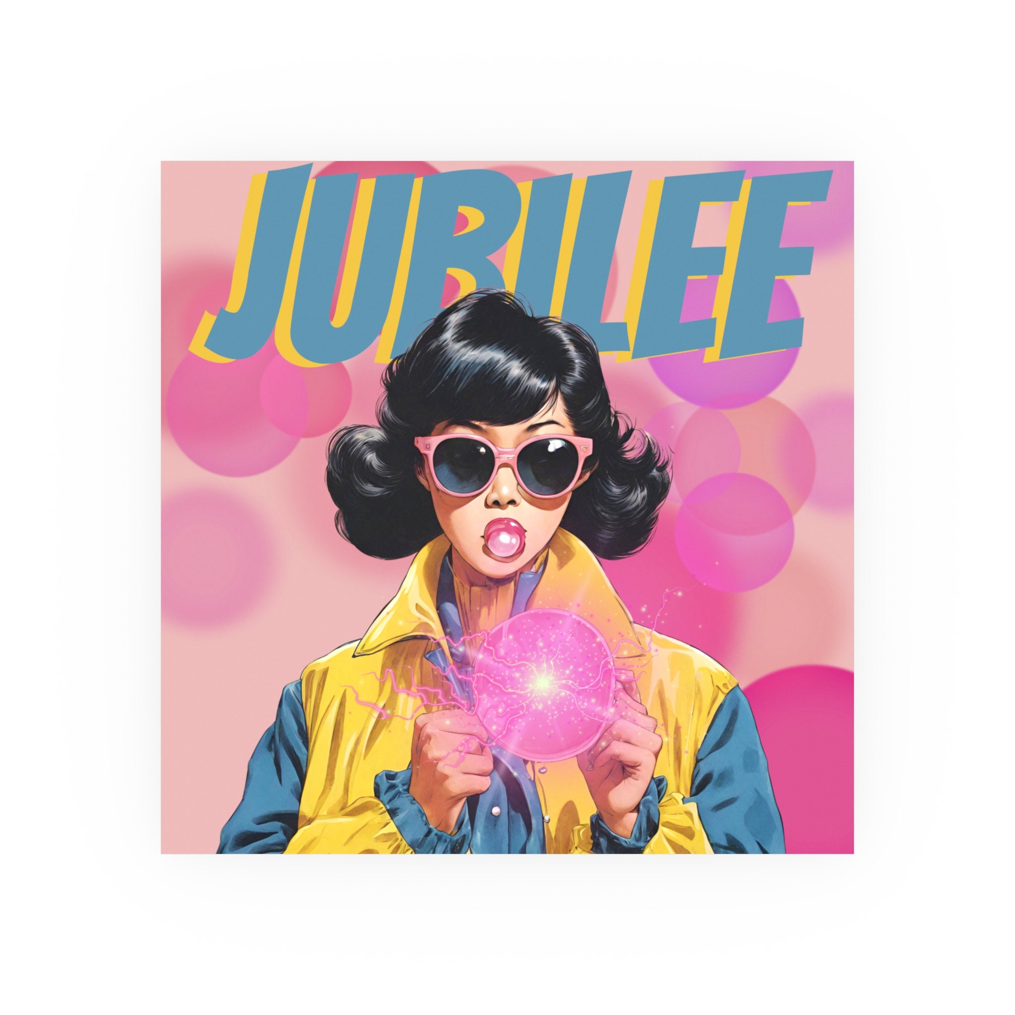 Bubblegum Jubilee - X-men Fanart, Vintage Art Poster, Vintage Style ...