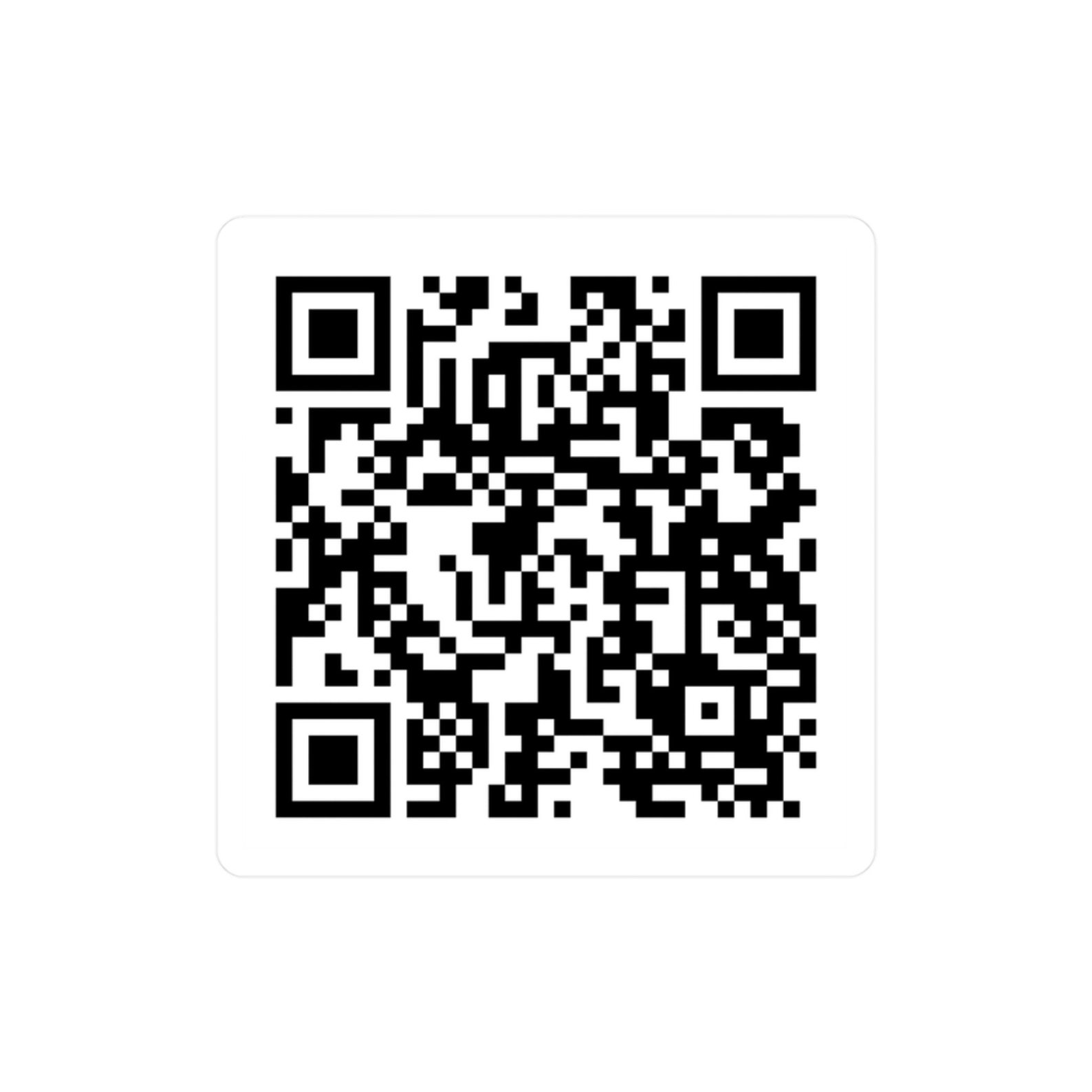 Sticker, Rick Astley, Rick Roll QR Code - Kiss-cut Vinyl Decal Sticker ...