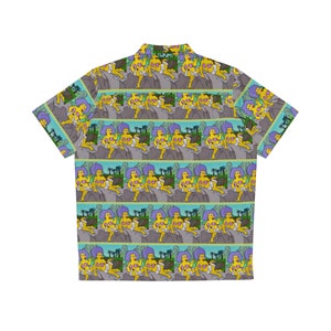 The Simpsons Funny Tropical Men's Hawaiian Shirt - Etsy