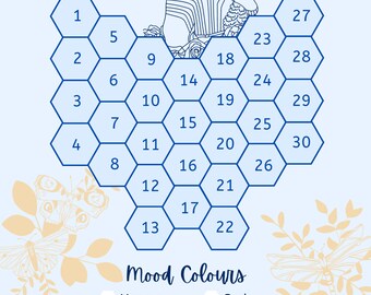 Daily Mood Tracker, 7 Versions Daily Tracker, Pintable Pdf A4,A5 Size ...