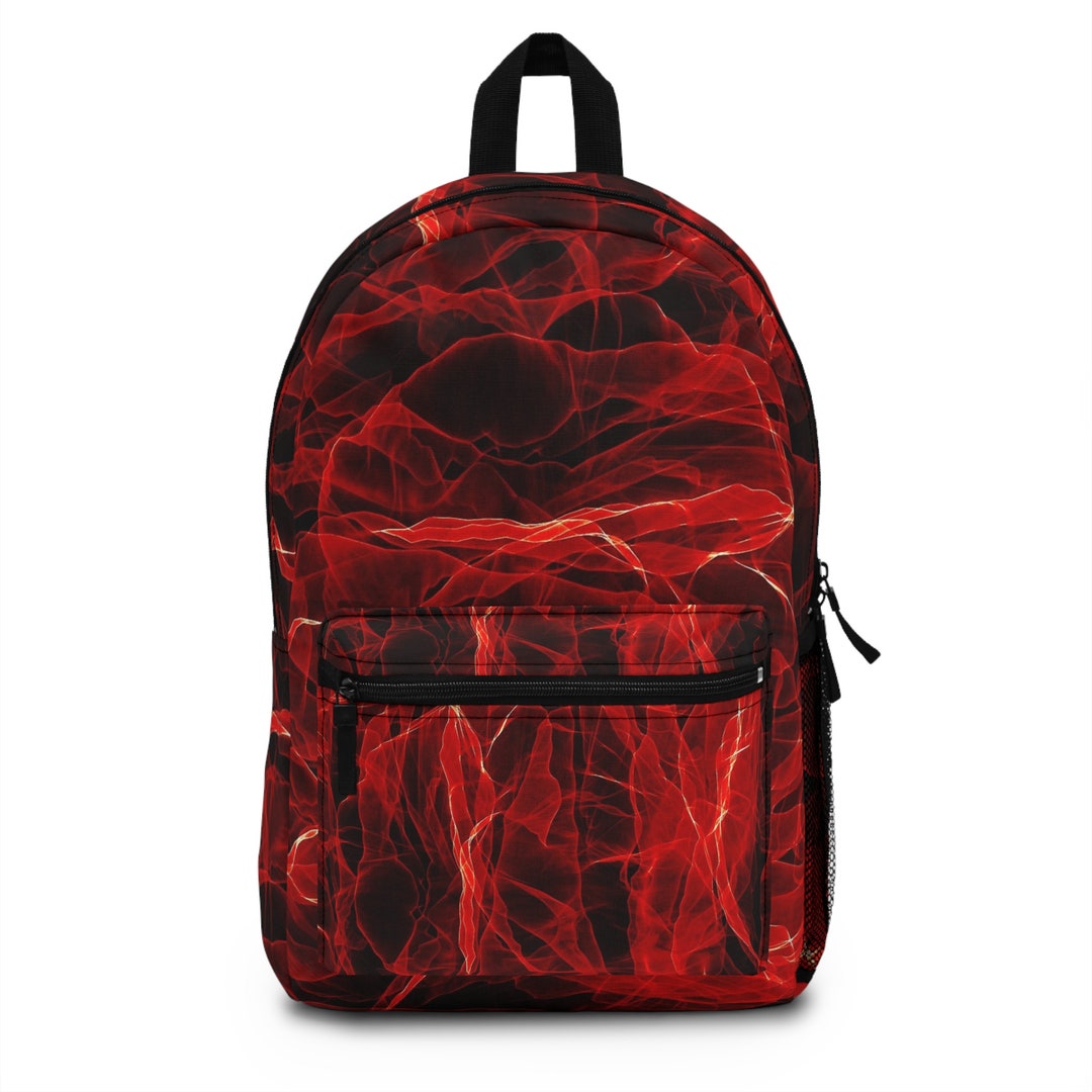 Fire Backpack, Red Backpack, Backpack, School, School Backpack, Travel ...