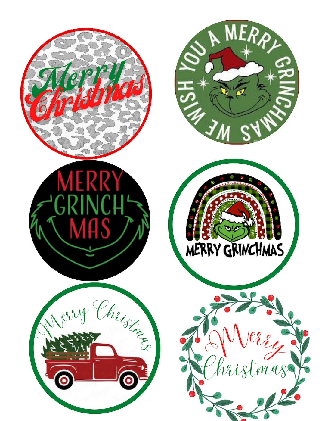 Freshie Round Card Stock Digital Download - Etsy