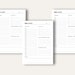 Daily Printable 1-page Planner | Instant Download | Organize Your Day ...