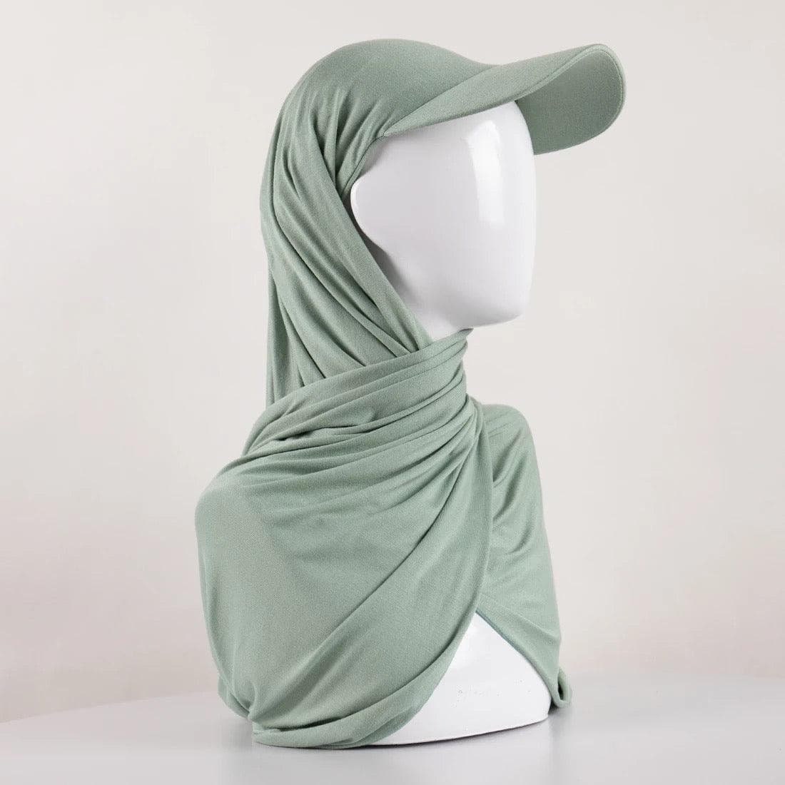 Baseball Cap Hijab - Etsy