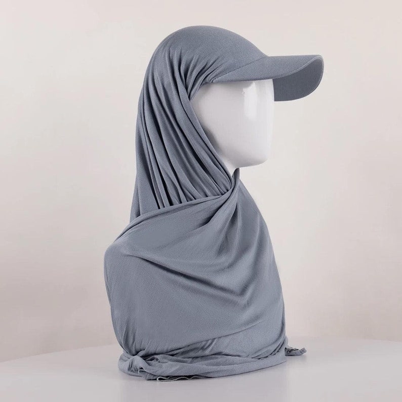 Baseball Cap Hijab - Etsy