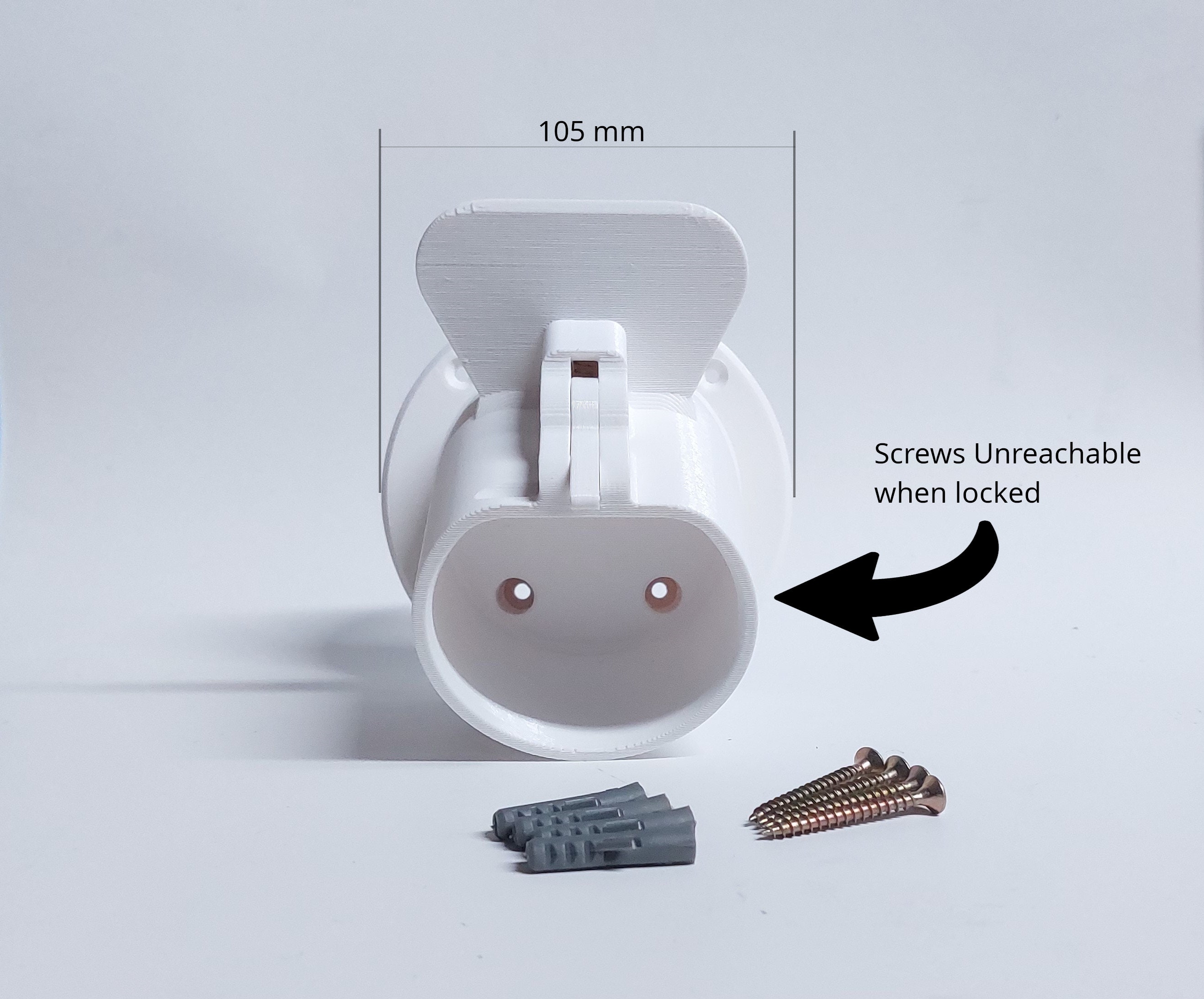 Lockable EV Charging Cable Holder and Organizer EU Plug - Etsy
