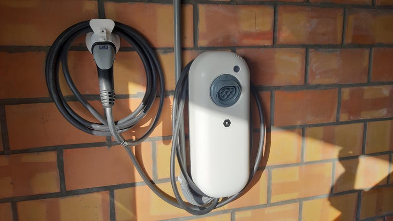 Lockable EV Charging Cable Holder and Organizer EU Plug - Etsy