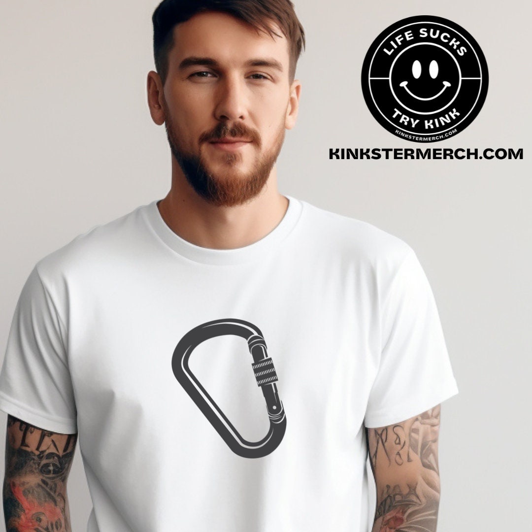 Rigging Gear T-shirt Rope Bondage T-shirt Minimalistic BDSM Rigger T ...