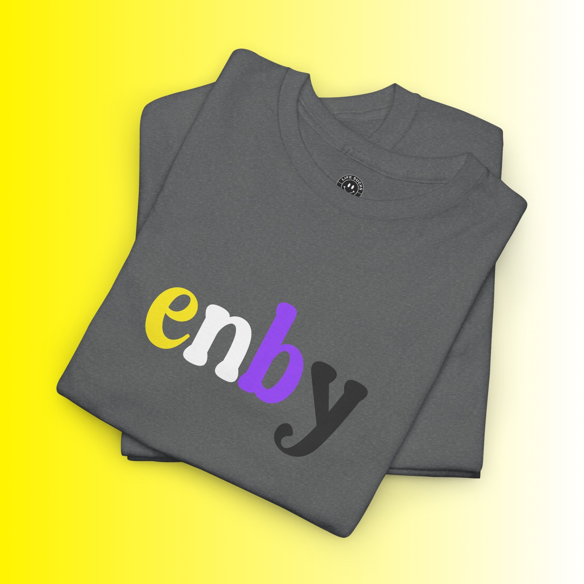 Enby Classic Fit T-shirt Nonbinary T-shirt NB Tee T-shirt Non Binary T-shirt Pride Gender ...
