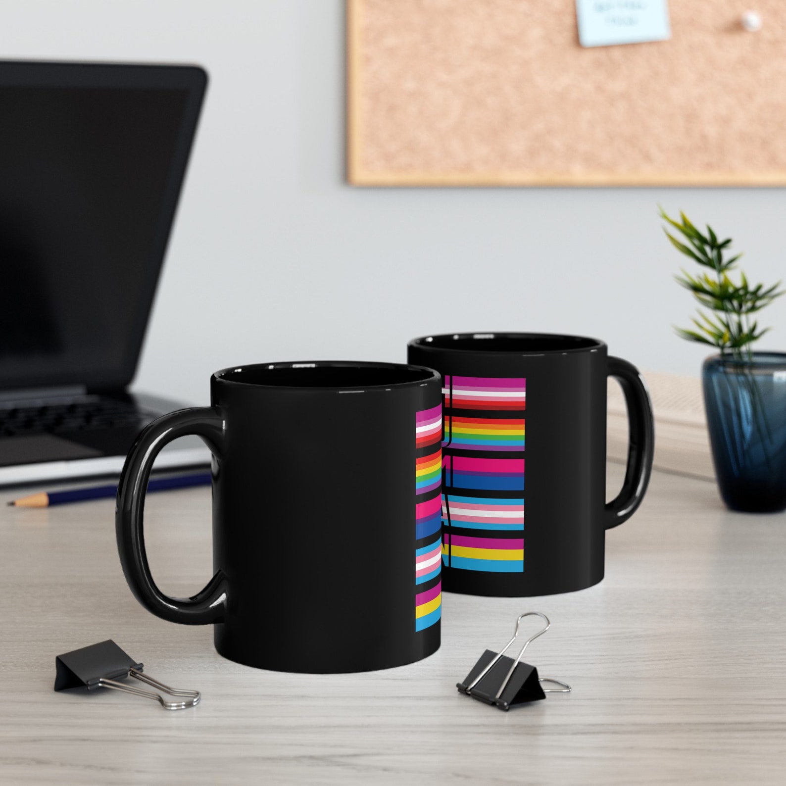 HUMAN Pride Flags Mug Queer Mug LGBTQIA Mug Human Rights Mug Love is ...