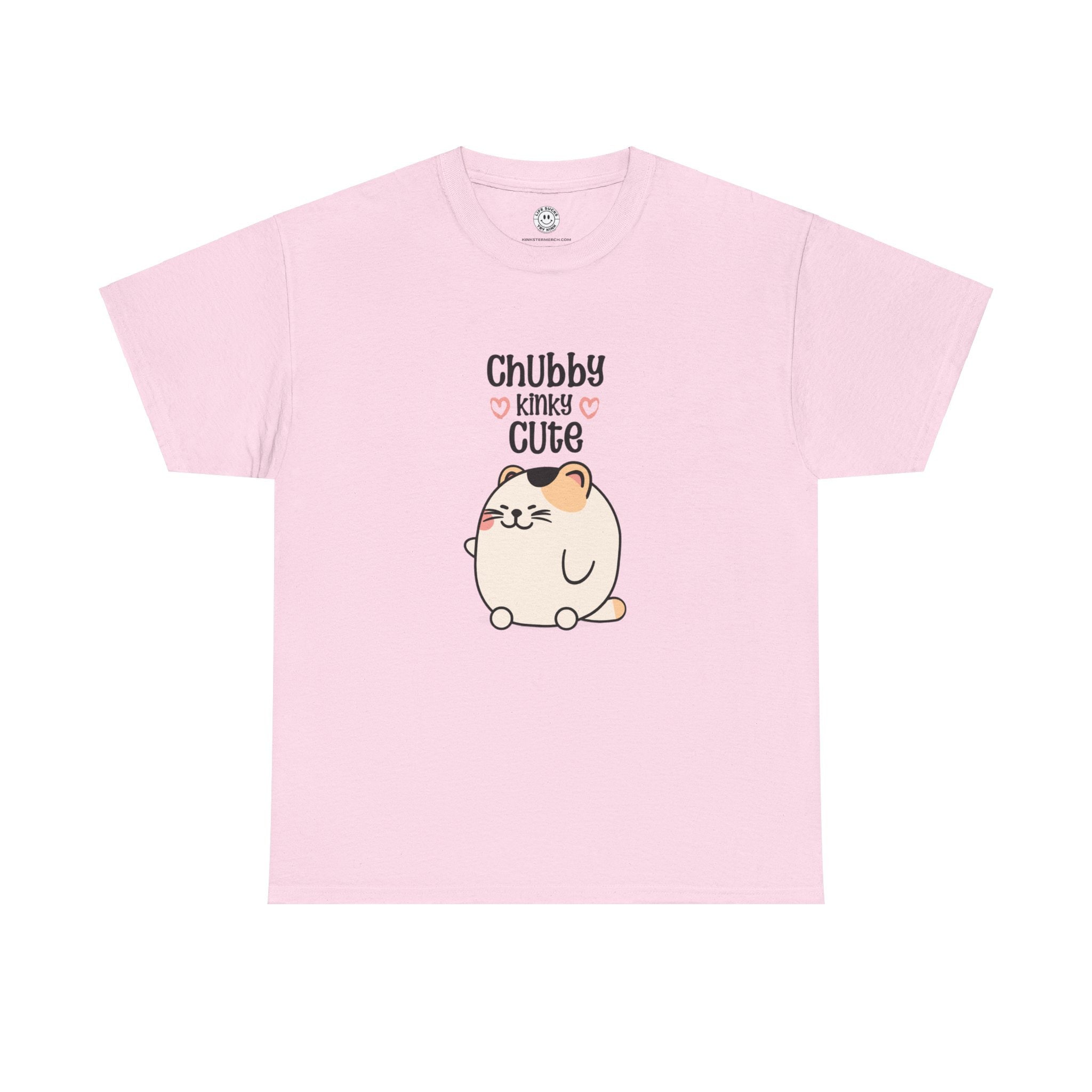 Chubby Kinky Cute Classic Fit T-shirt Curvy Plus Size BBW Body Pride Kink T-shirt BDSM T-shirt ...