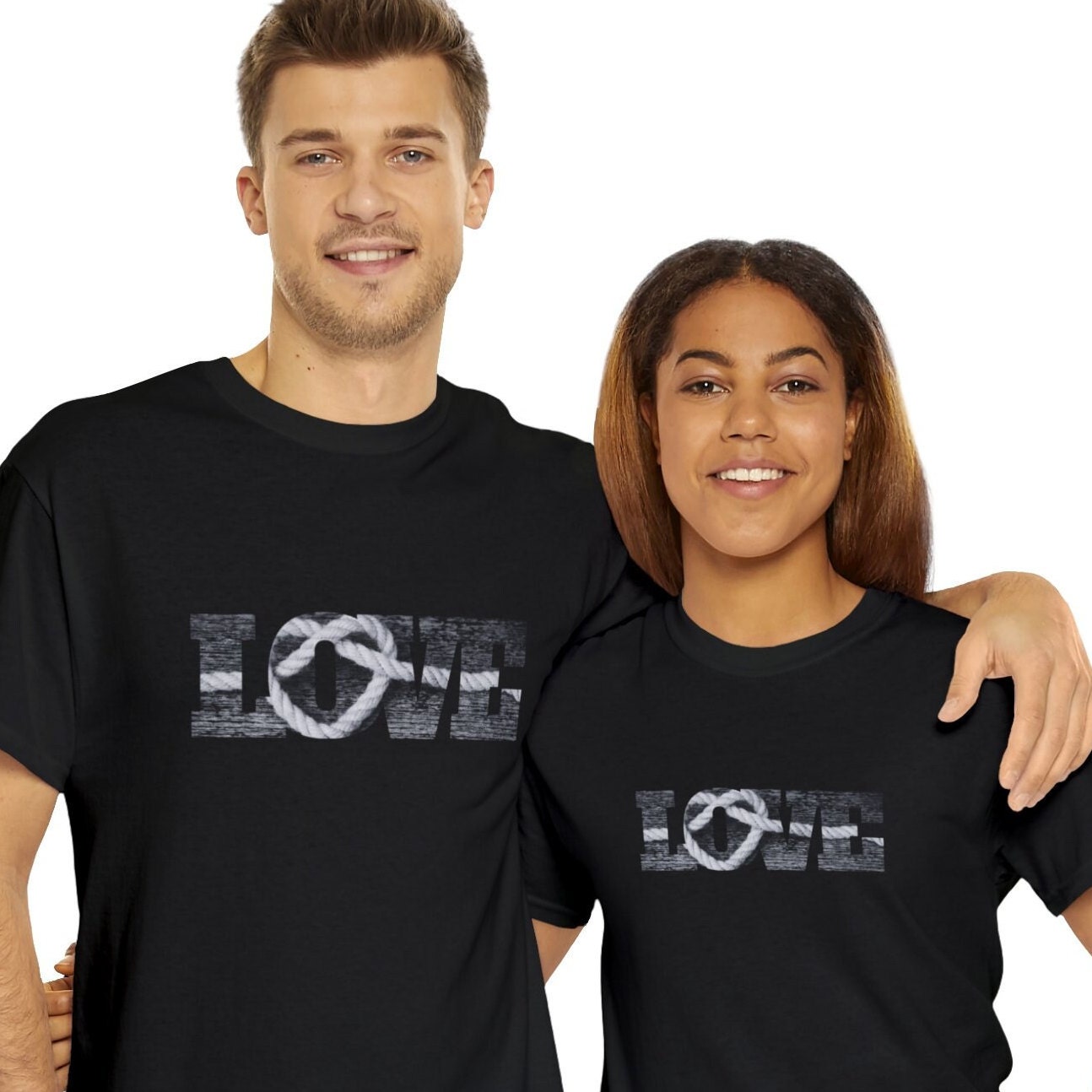 ROPE LOVE Classic-fit T-shirt Rope Bondage T-shirt Shibari Kinbaku Jute ...