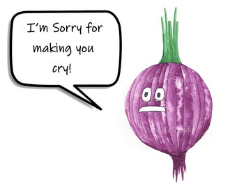 Printable Funny Apology Card With Apple and Banana Im Sorry - Etsy