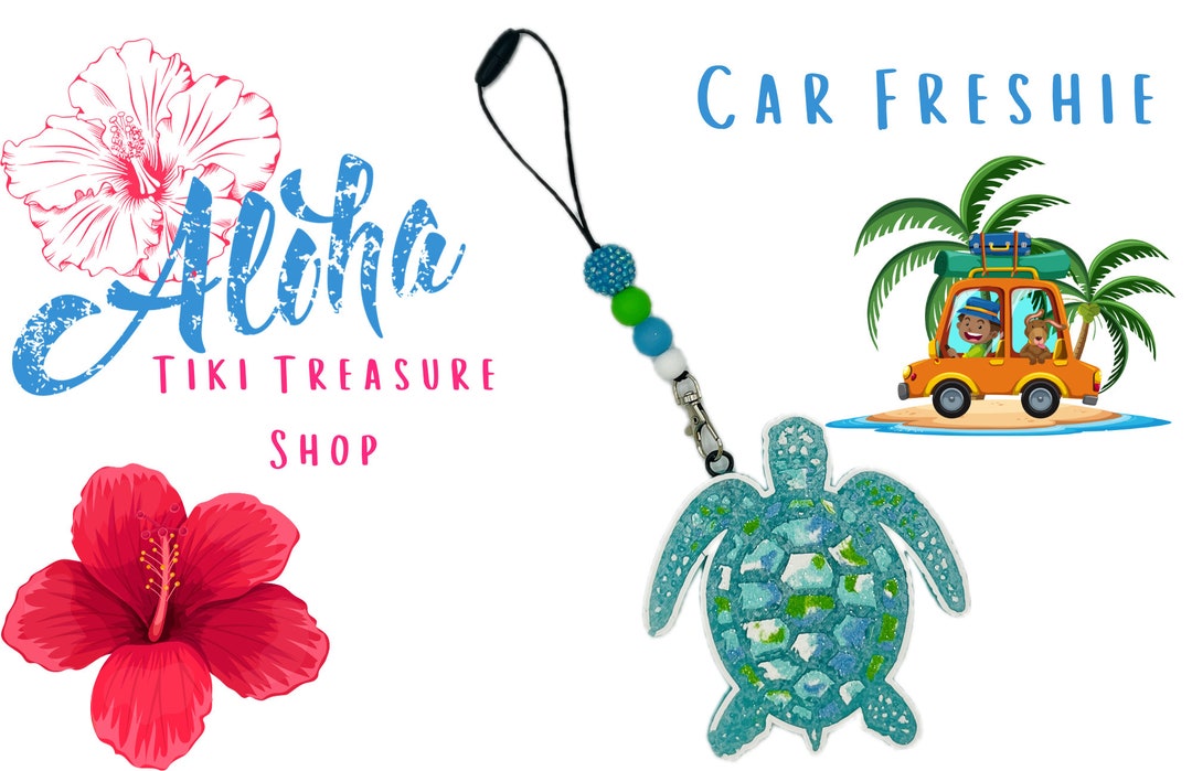 Custom Car Freshies, Flower Car Freshy, Car Freshener, Custom Car ...