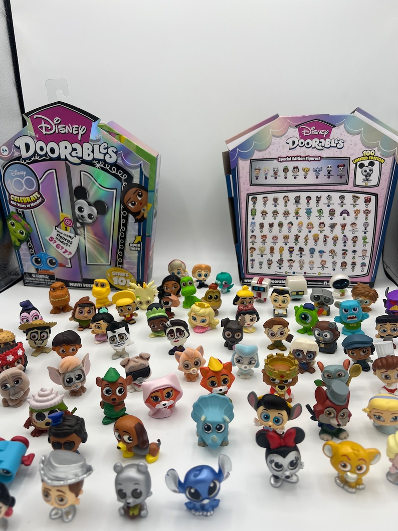 Disney Doorables Series 10 Collectible Mini Figures Etsy