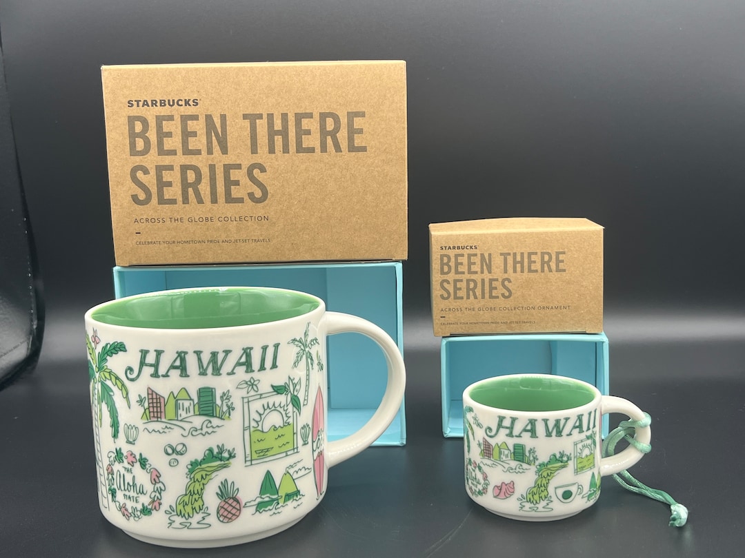 Starbucks Been There Series Hawaii 14oz Mug & 2oz Ornament - Etsy