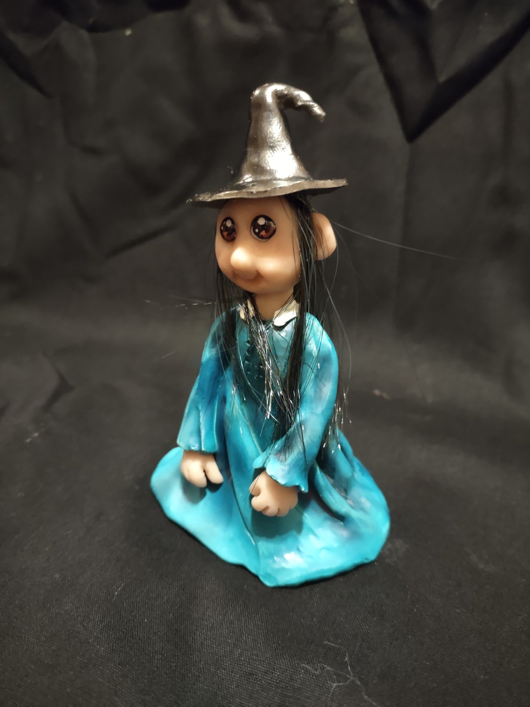 Polymer Clay Figurine, Clay Art Doll, Clay Sculpture Fantasy Art Doll ...
