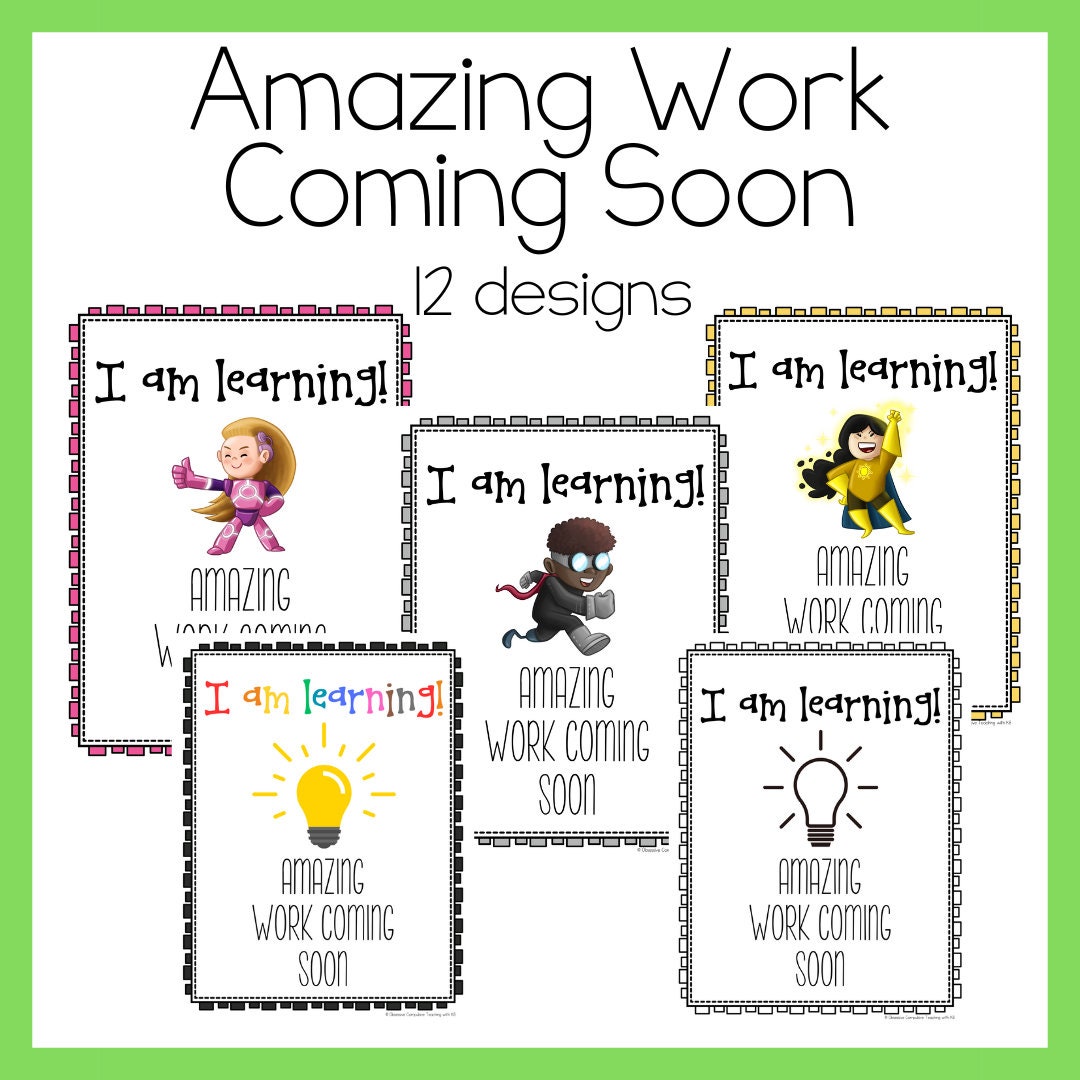 Affirmation Avengers Welcome Banner and Bulletin Board Set SEL, Self ...