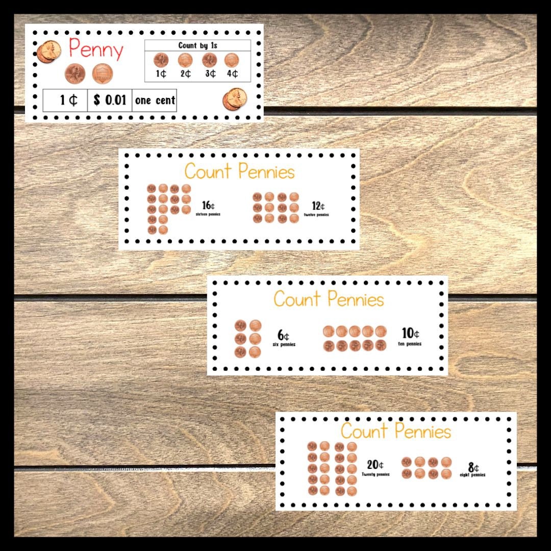 Kindergarten Math Word Wall Counting and Cardinality- Vocabulary Cards ...