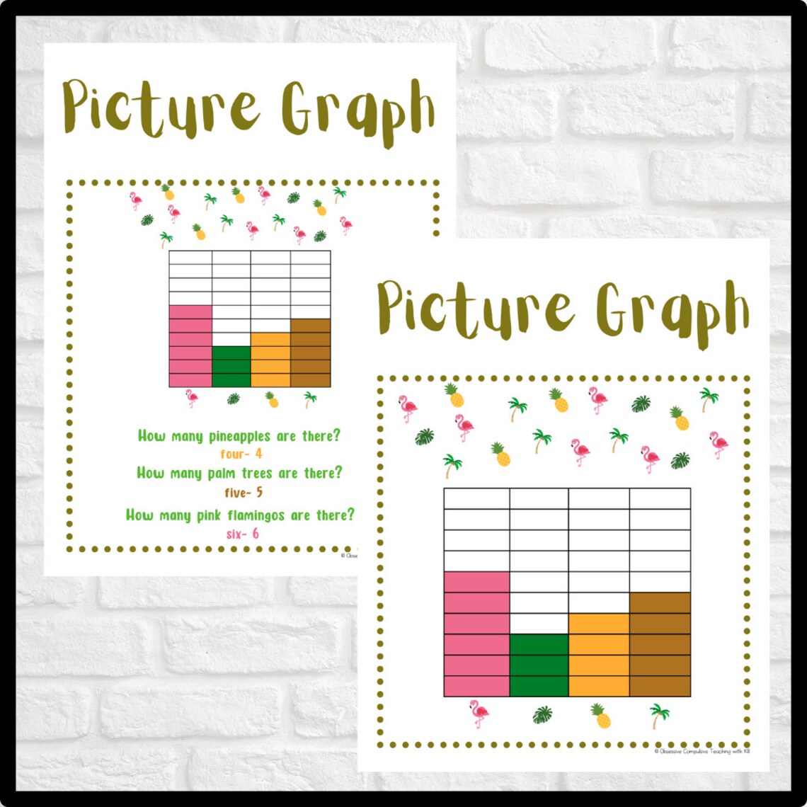 Kindergarten Math Anchor Charts Classify Objects, Graphs Posters - Etsy