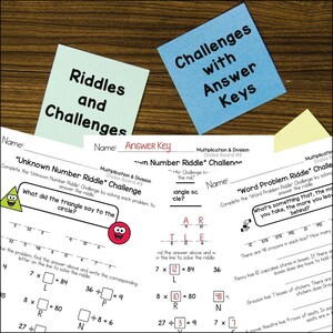 3rd Grade Math Choice Boards Multiplication and Division- Practice and ...
