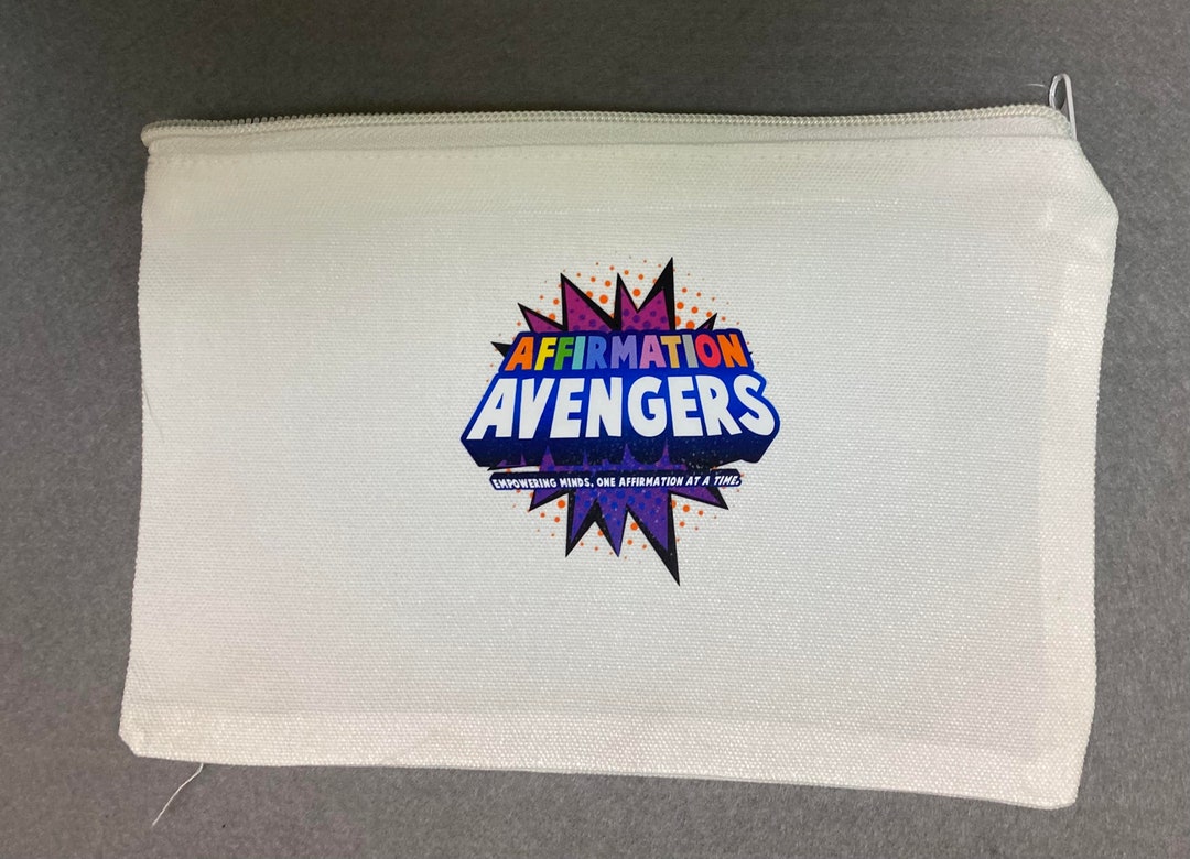 Affirmation Avengers Pencil Bag SEL, Self-love, & Self-esteem Support ...